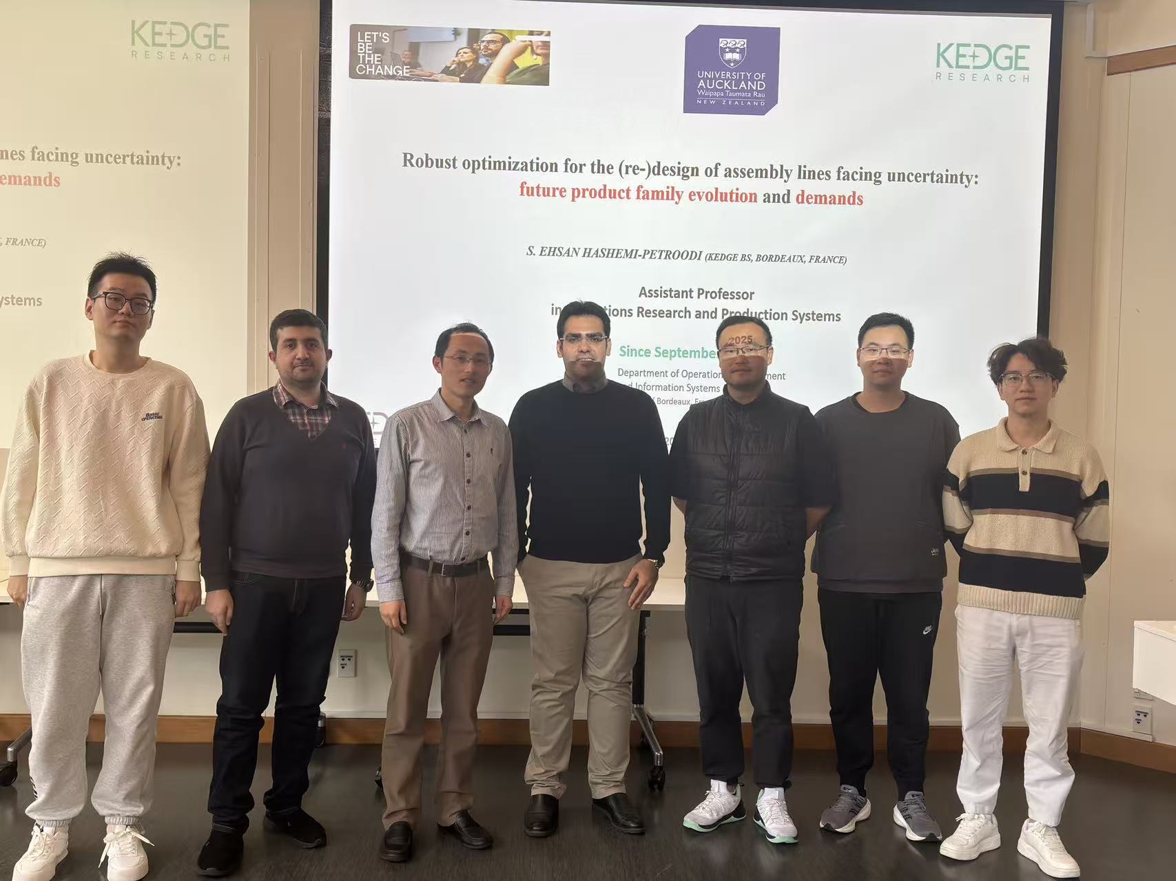 Seminar- Dr. Seyyed Ehsan Hashemi-Petroodi | Industrial AI Group @ UOA